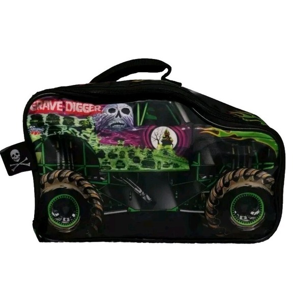 Monster Jam | Kitchen | Monster Jam Grave Digger Lunch Box Insulated ...